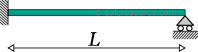 Fixed one end beam, pinned the other | calcresource
